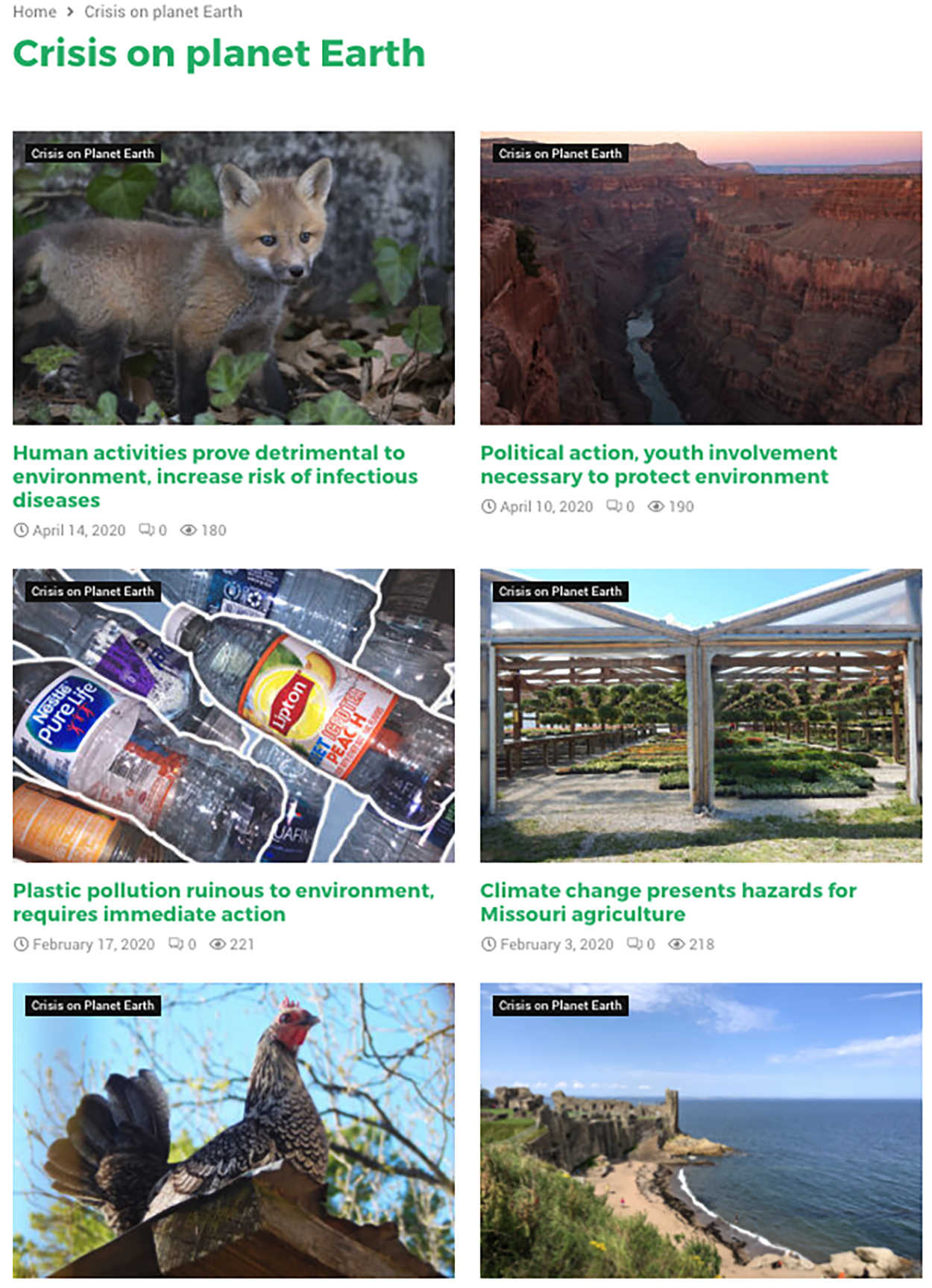 NSPA - 2020 Local Climate Change Reporting