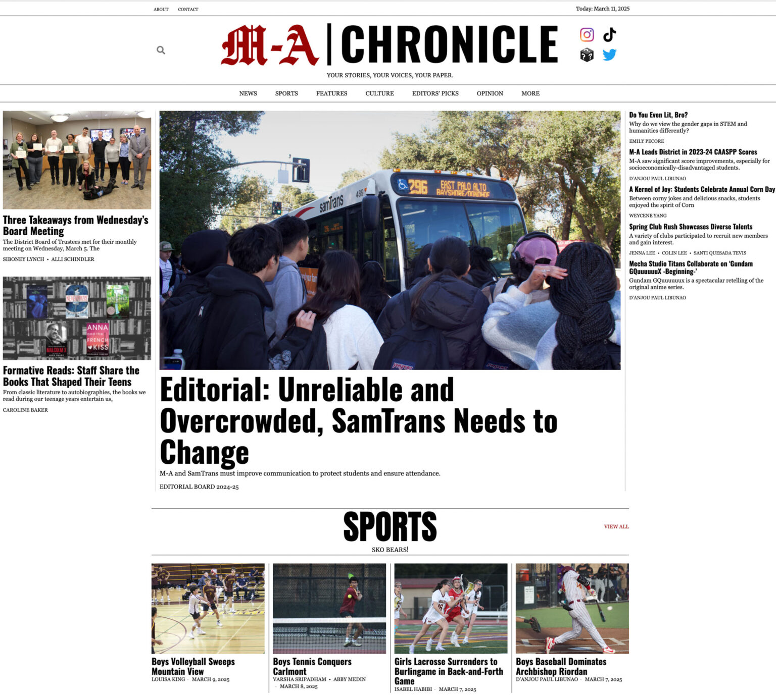 NSPA - 2025 Online Pacemaker finalists